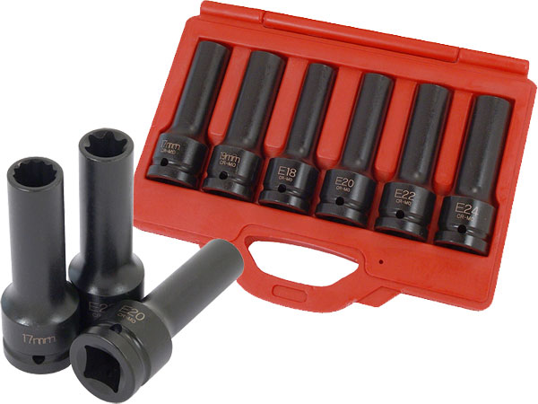 Star and Socket Set - 6pc - Performance Tools