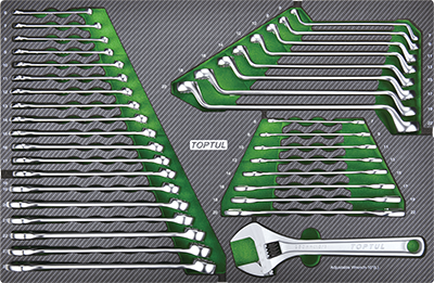 Toptul 213Pc W/7-Drawer Mechanics Tool Trolley - Performance Tools